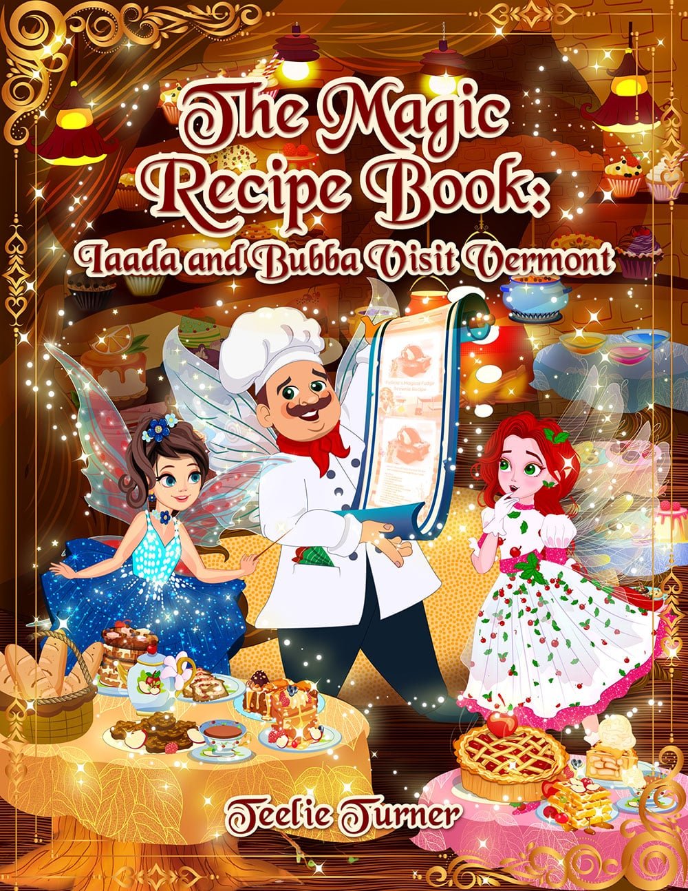 The Magic Recipe Book: Iaada and Bubba Visit Vermont - Teelie Turner Author