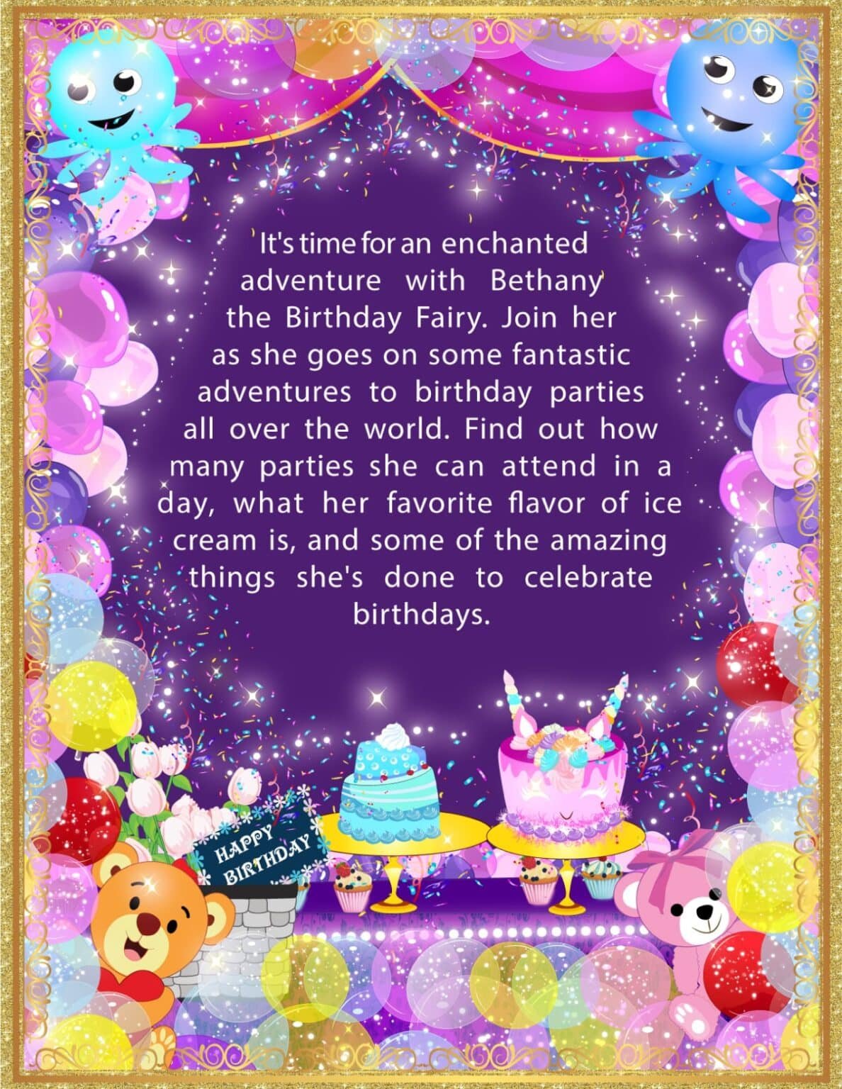 Bethany the Birthday Fairy | Teelie Turner Author