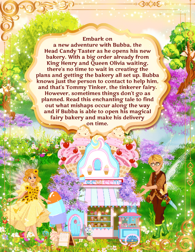 A New Endeavor-Bubba and The Magical Fairy Bakery | Teelie Turner Author