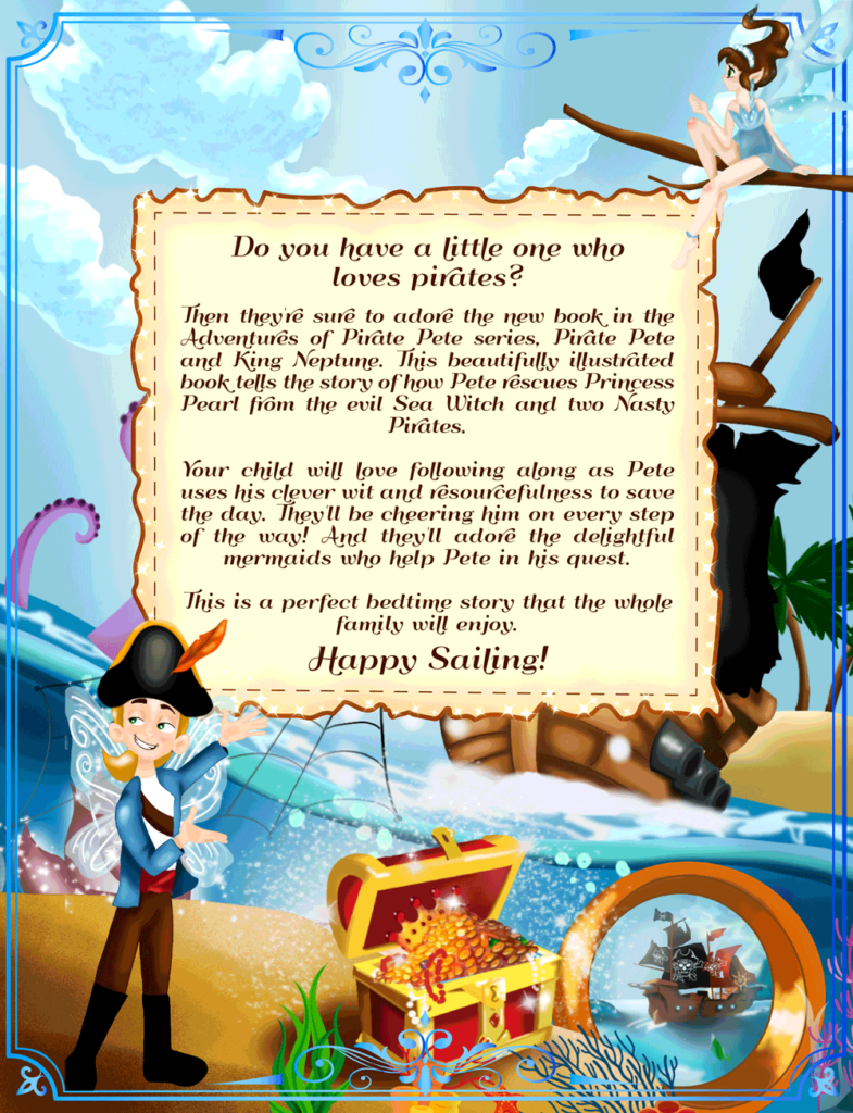 Adventures of Pirate Pete and King Neptune | Teelie Turner Author